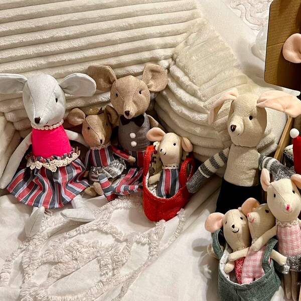 Stuffed Mouse - Etsy