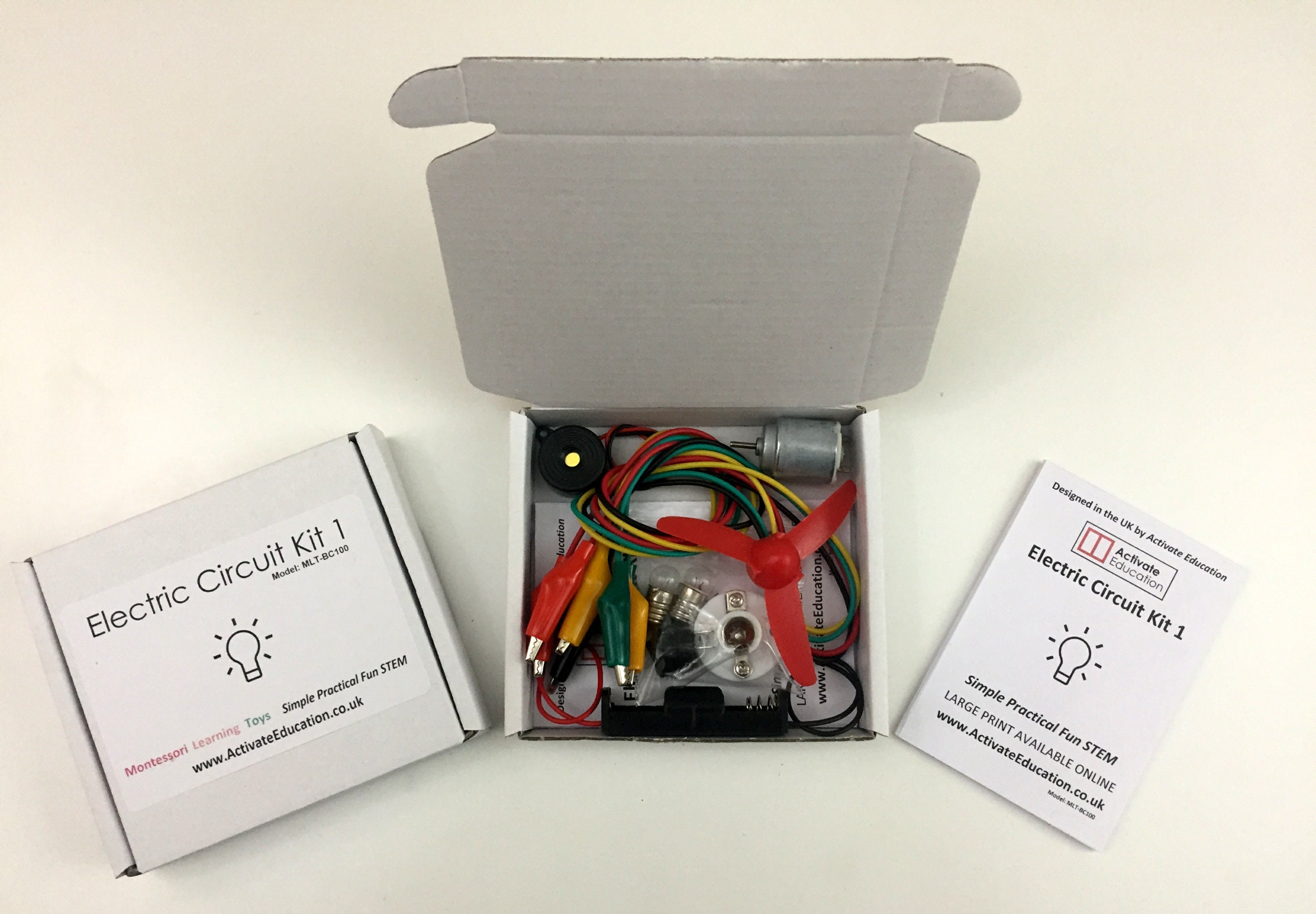 Kids Electric Circuit Kit A Fun Educational Science Toy to - Etsy UK