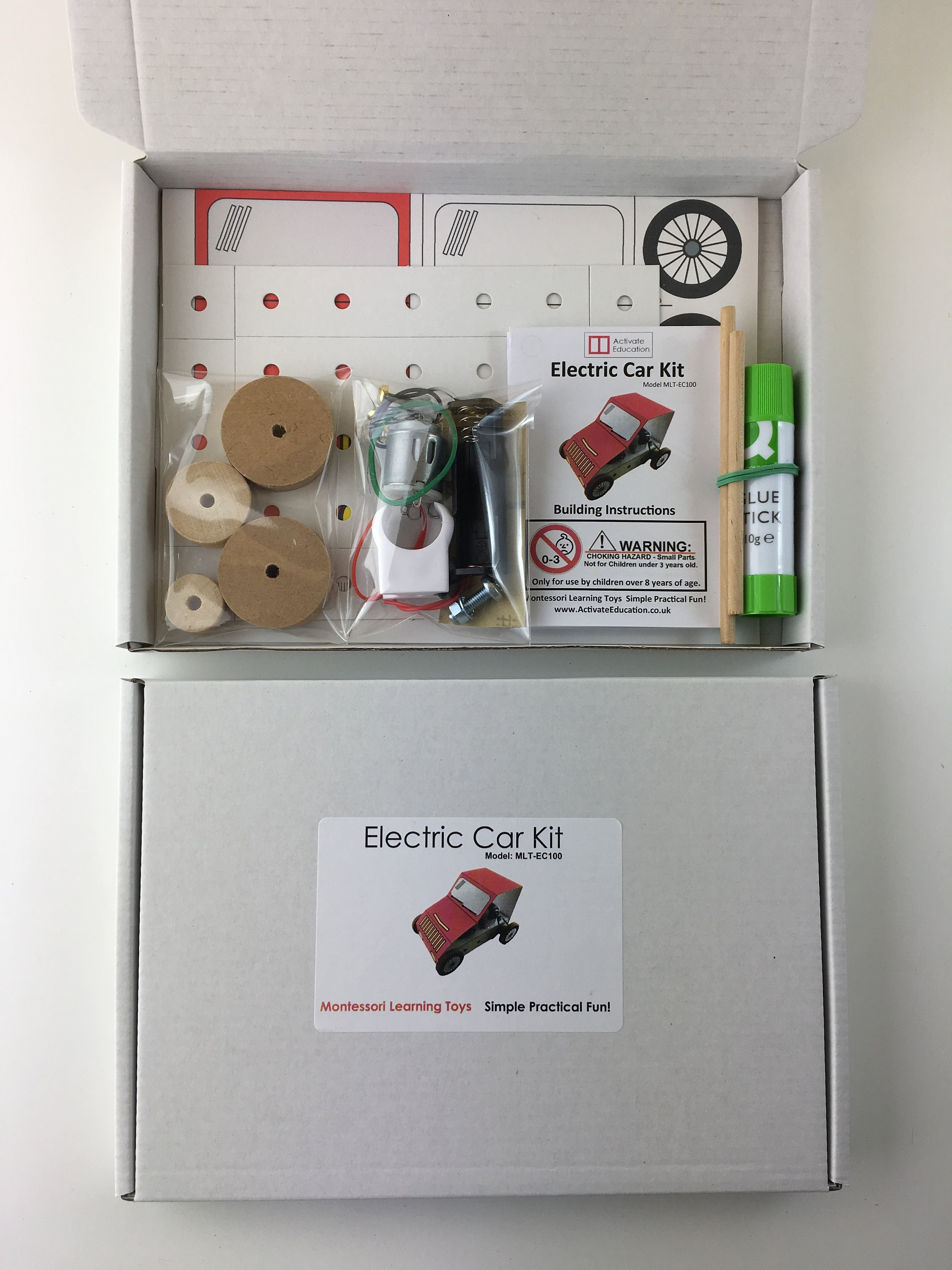 Kids Electric Car Kit - Build Your Own Amazing Electric Car. Construct ...