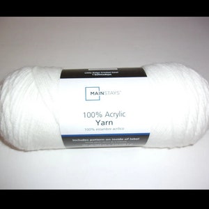 Mainstays Acrylic Yarn, 7 Oz ~ 1 Skein (multiple Colors) - Etsy