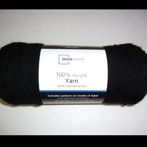 Mainstays Acrylic Yarn, 7 Oz ~ 1 Skein (multiple Colors) - Etsy