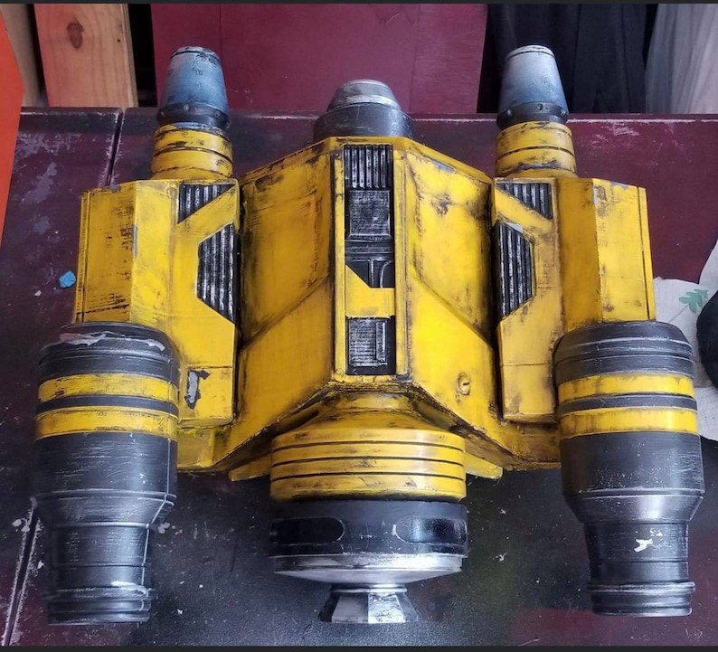 Star Wars Heavy Infantry Mandalorian JETPACK 3D or Warhog Jetpack ...