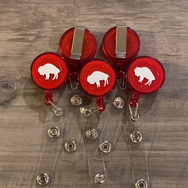 Buffalo Badge Reel - Etsy