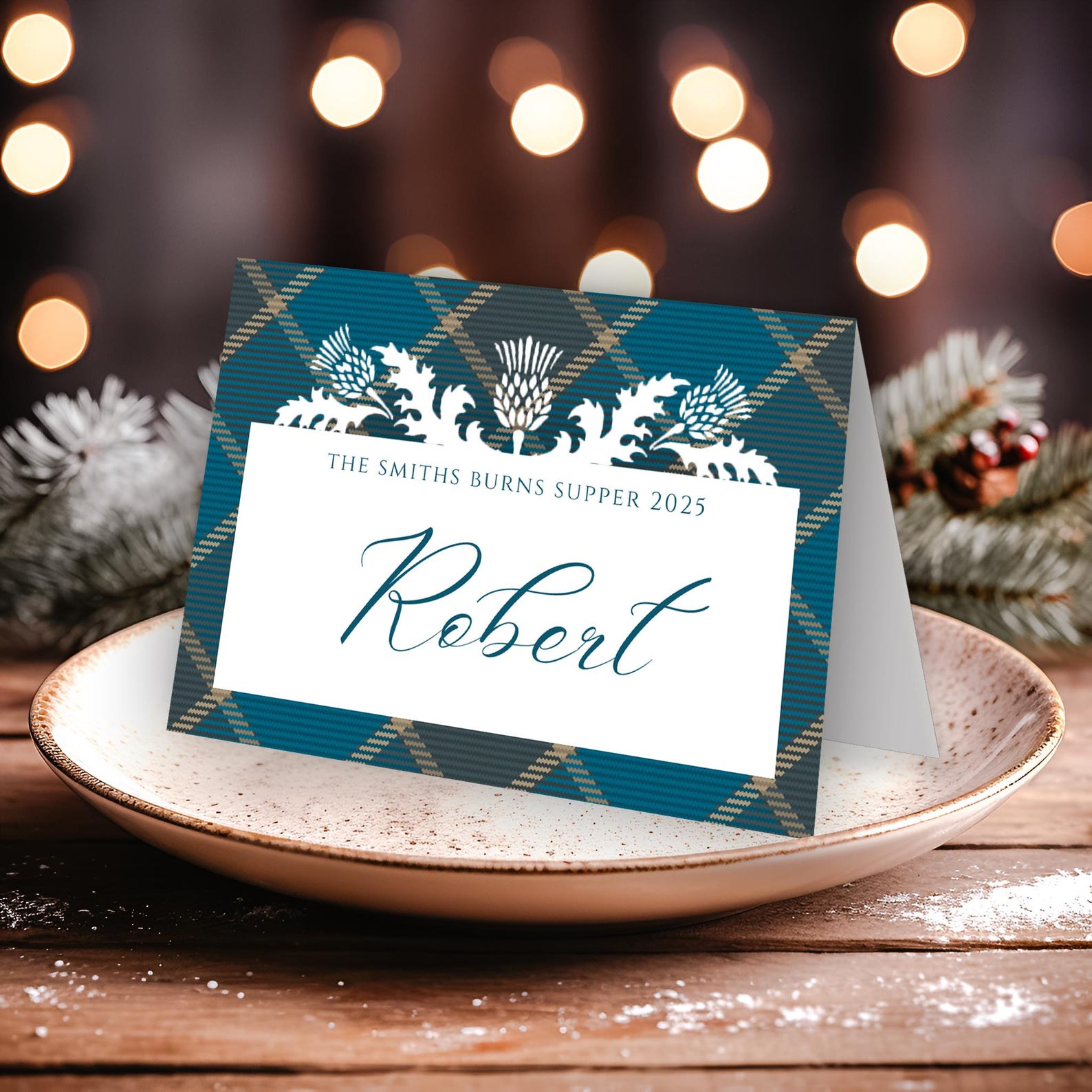 Burns Night Invitation, Editable Burns Night Invite, Burns Night Supper ...