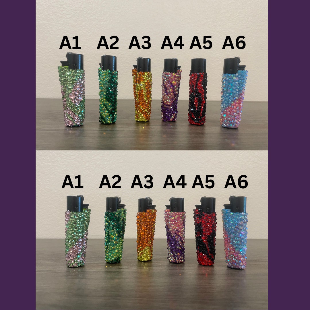 Bedazzled Clipper Lighter -smoking Accessories, Rhinestone Lighter ...