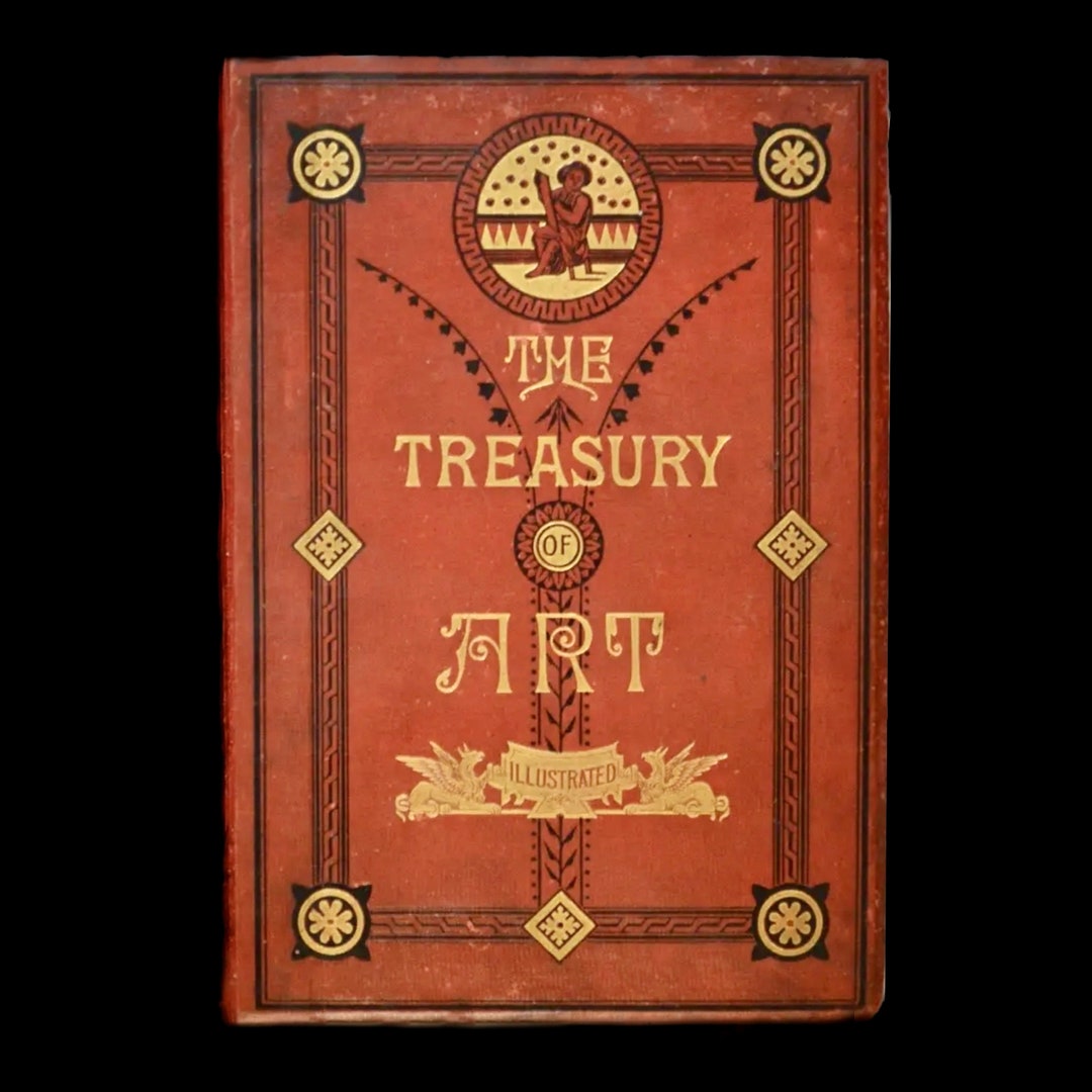 The Treasury of Art 1888 Illustrated, Antique Book - Etsy