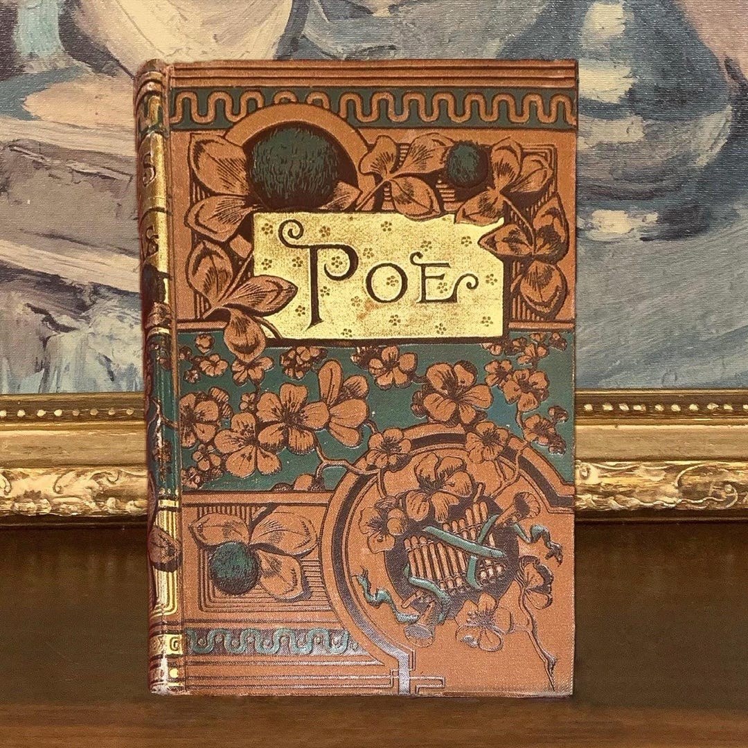 Edgar Allan Poe - Poetical Works (1882) - Rare Antique Poetry Book - Etsy