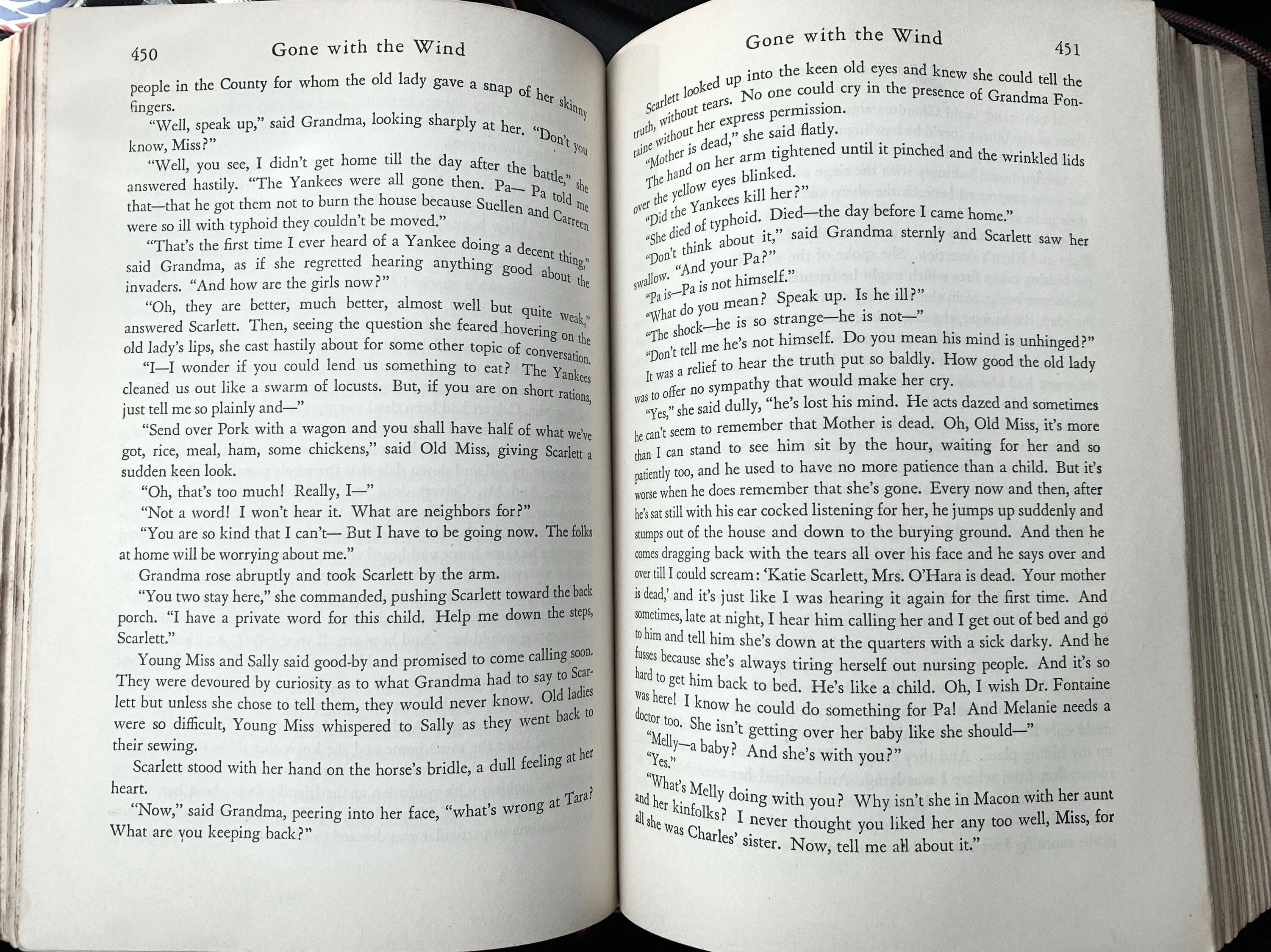 Gone With The Wind Book Pages
