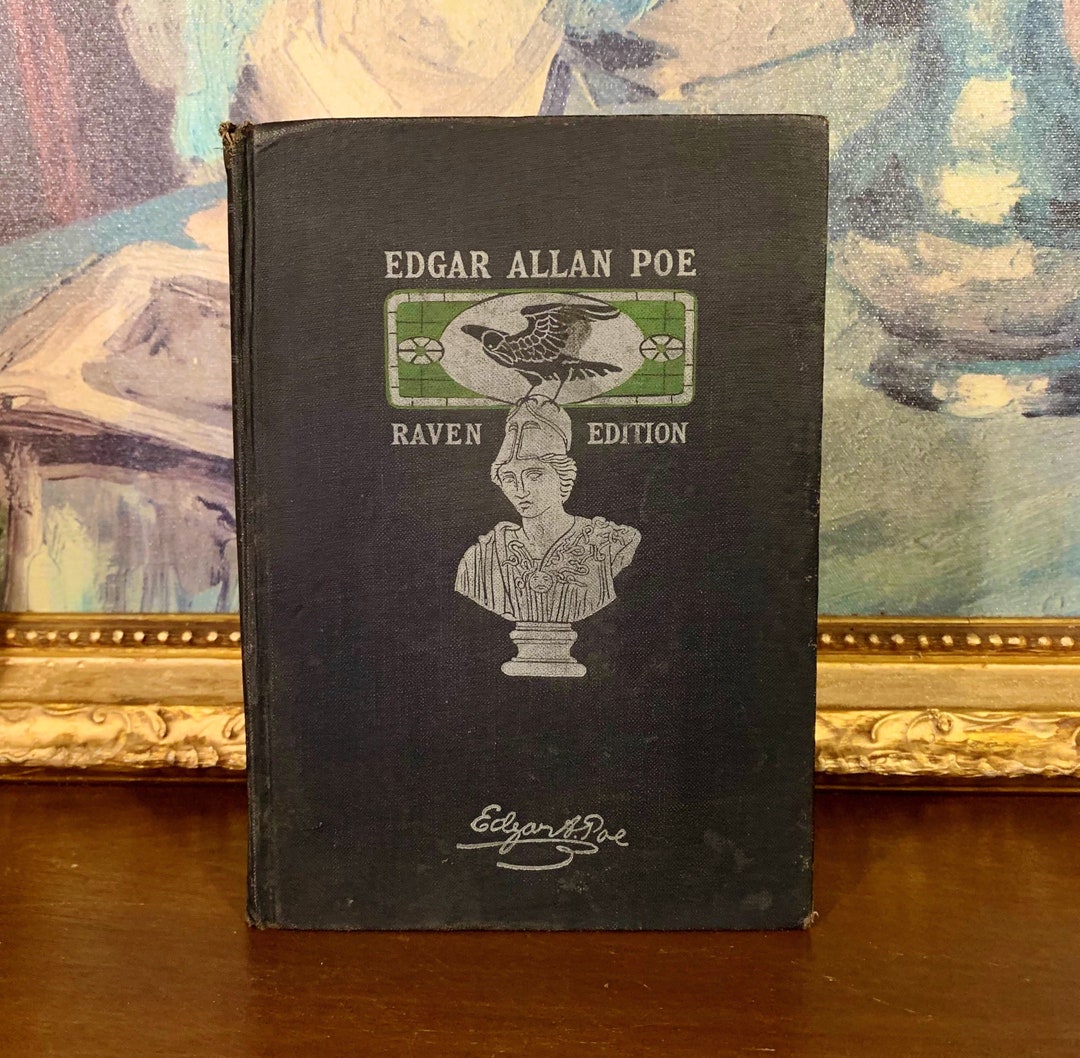 Edgar Allan Poe Raven Edition 1903 Antique Book - Etsy