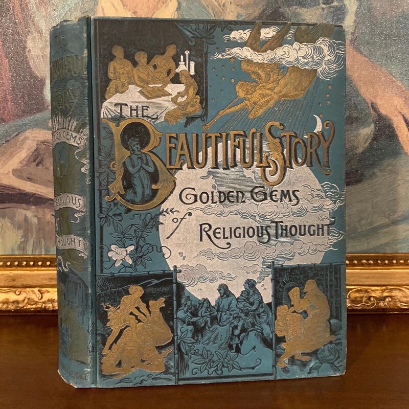 Antique Story Book - Etsy