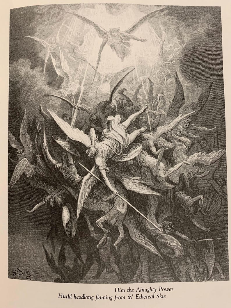 Paradise Lost – John Milton (1979) – Illustrated by Gustave Doré ...