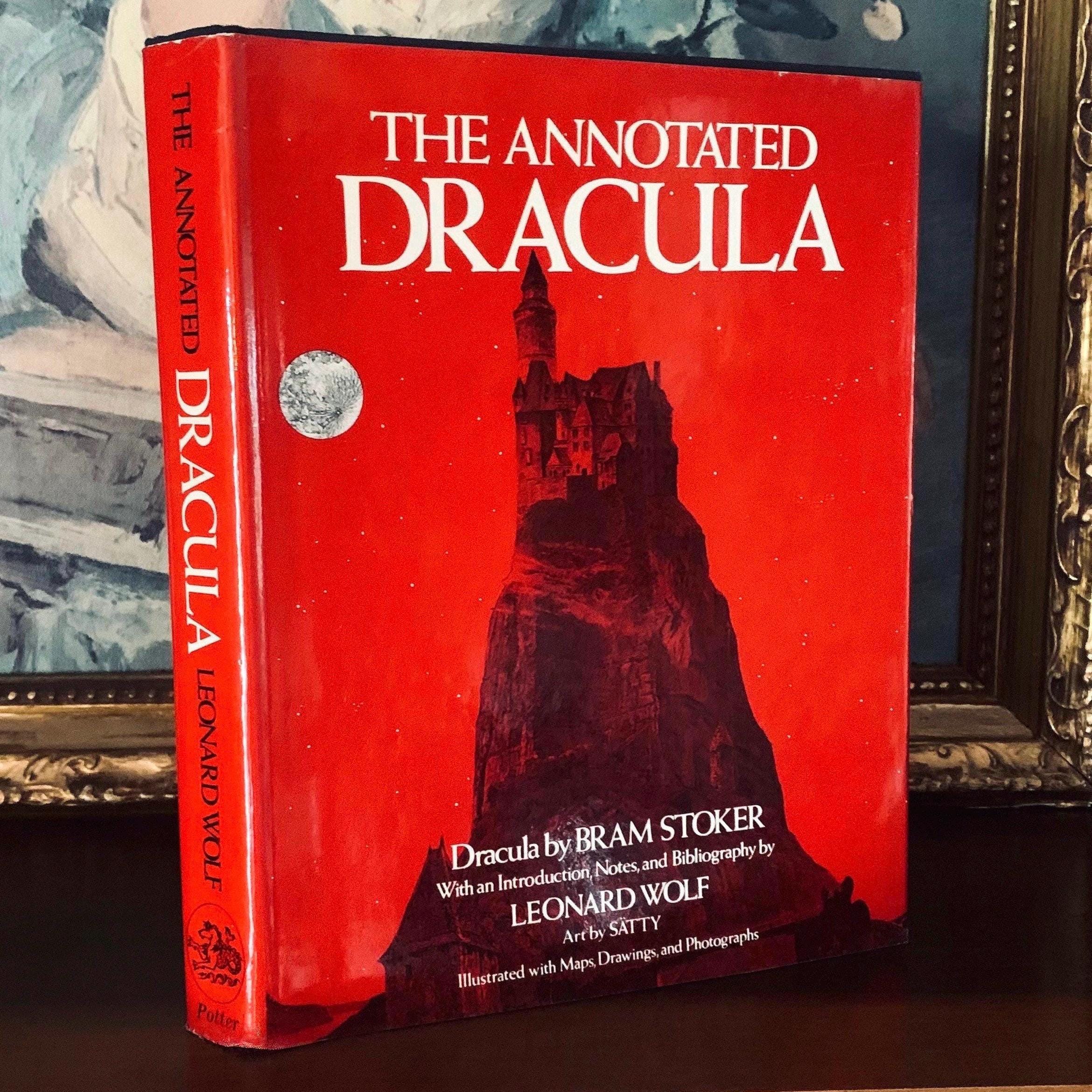 Dracula – Bram Stoker (1975) – Annotated by Leonard Wolf – Illustrated ...