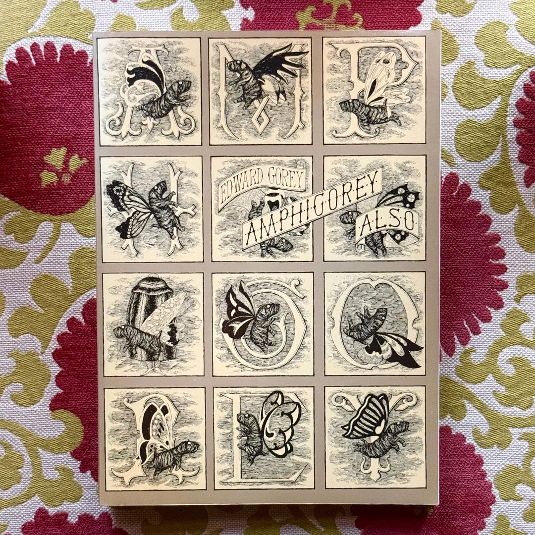Edward Gorey - Amphigorey Also (1983) First Edition, Illustrated ...