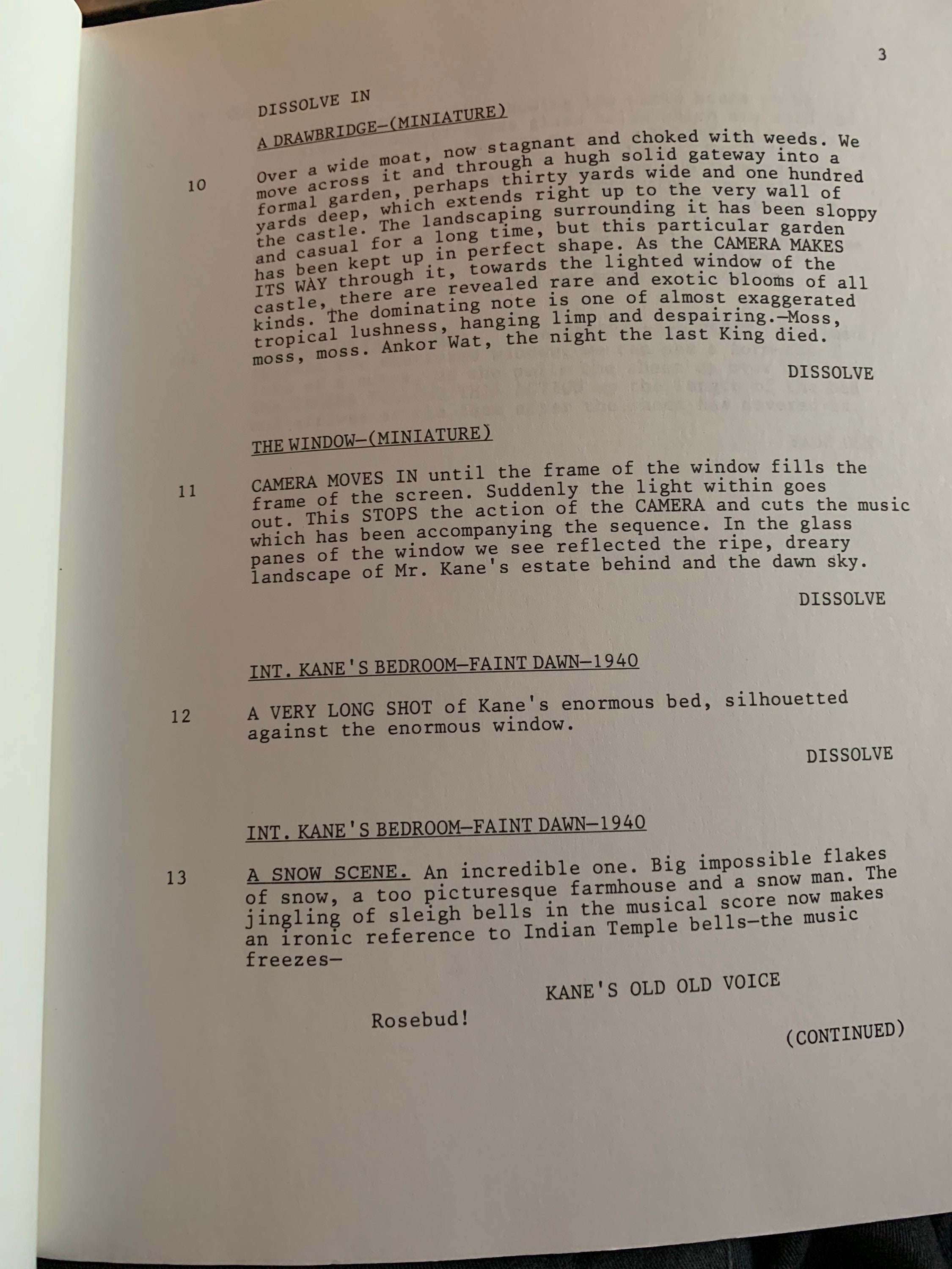 Citizen Kane Screenplay: Authorized Orson Welles Estate, Rare Film ...