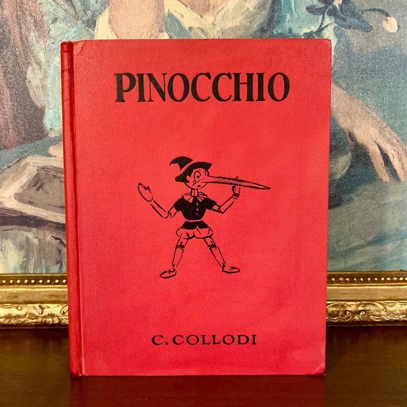 Pinocchio - C. Collodi (1940) - Illustrated, First Edition Book ...