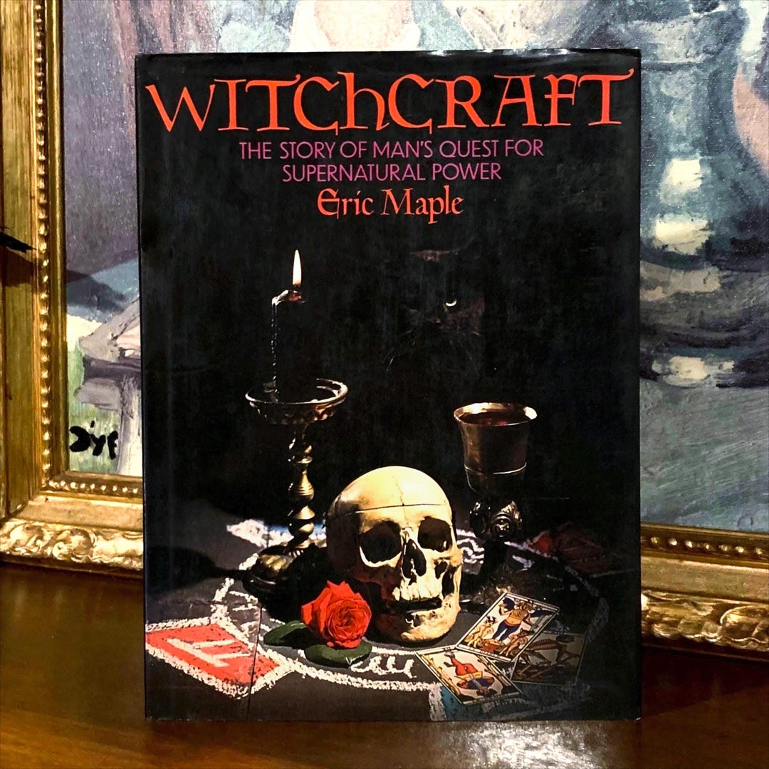 Witchcraft by Eric Maple (1973) - First Edition Hardcover - Vintage ...