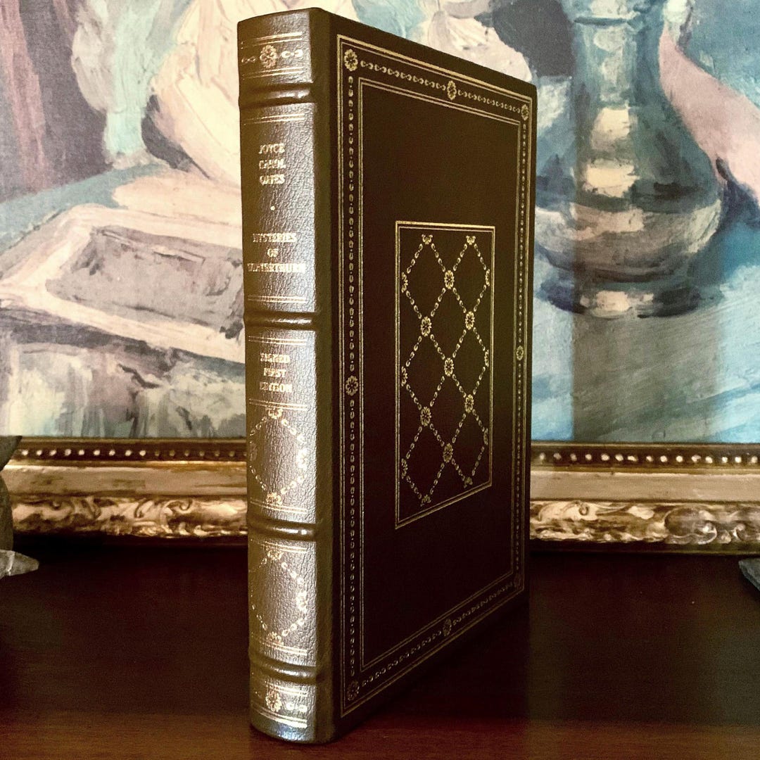 Signed First Edition: Joyce Carol Oates - Mysteries of Winterthurn ...