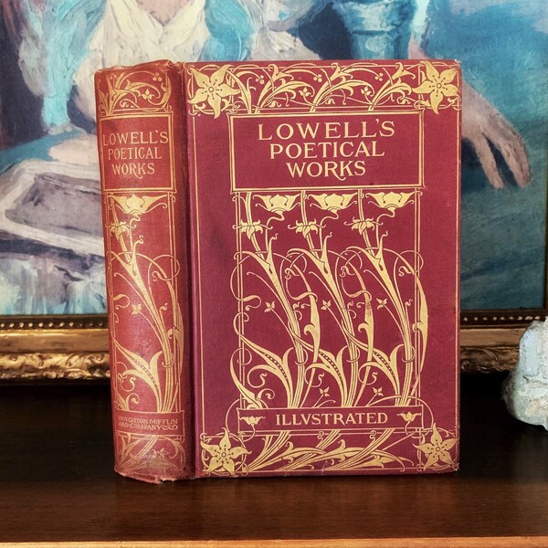 Antique Lowell Book - Etsy