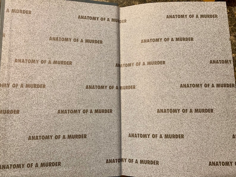 Anatomy of a Murder by Robert Traver – 1988 Franklin Library Hardcover ...