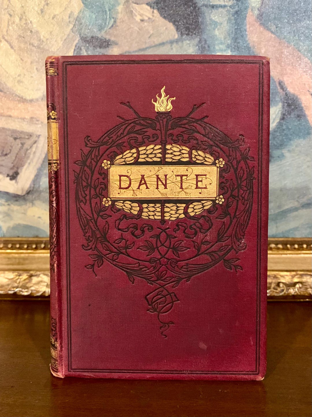 Dantes Poems 1885 Dante Alighieri the Divine Comedy Inferno, Purgatory ...