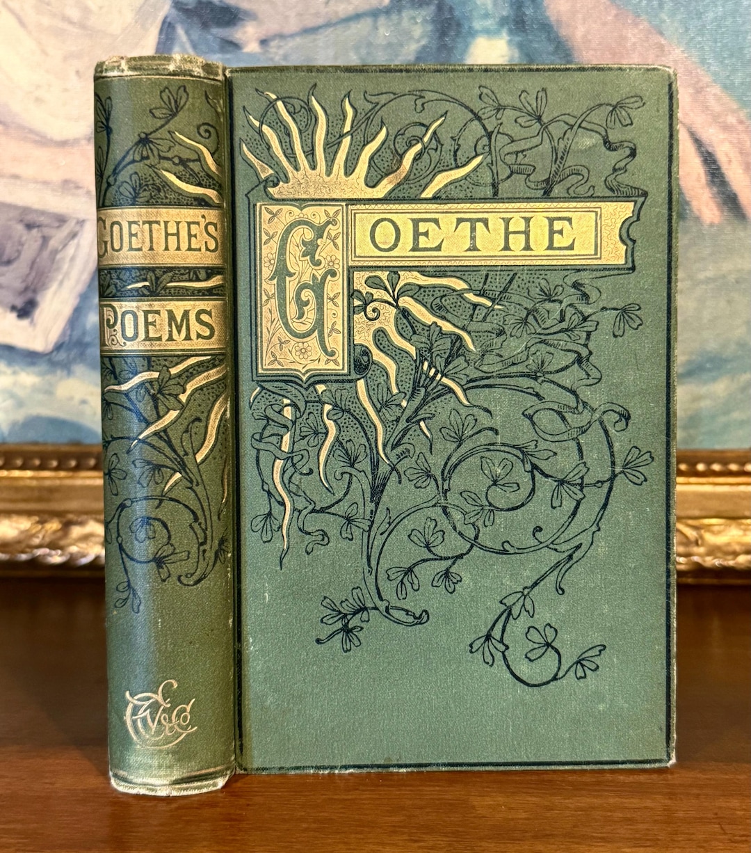 The Poems of Goethe (1882) - Illustrated, Rare Antique Book - Etsy