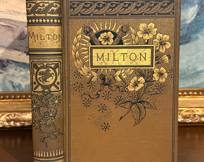 John Milton - Poetical Works (1884) - Paradise Lost - Illustrated ...