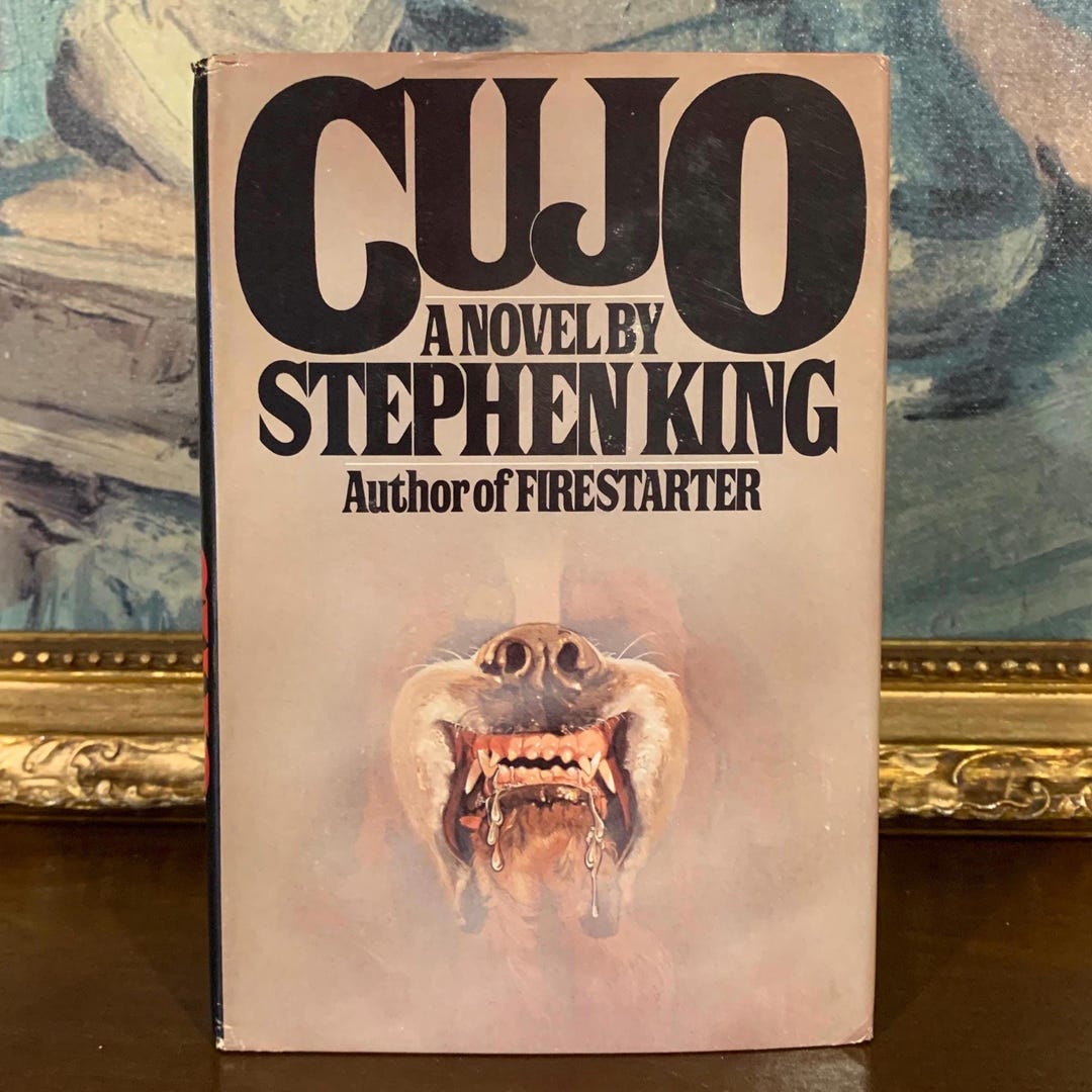 First Edition Cujo – Stephen King (1981) – Vintage Hardcover With ...