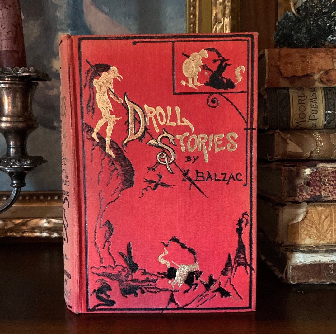 Droll Stories (1874) by Honore De Balzac - First Edition, Illustrated ...