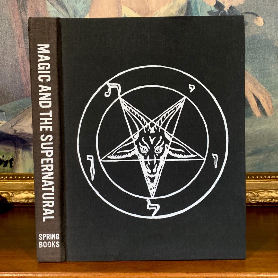 Vintage Occult Book: Pictorial History of Magic, 1970 First Edition - Etsy