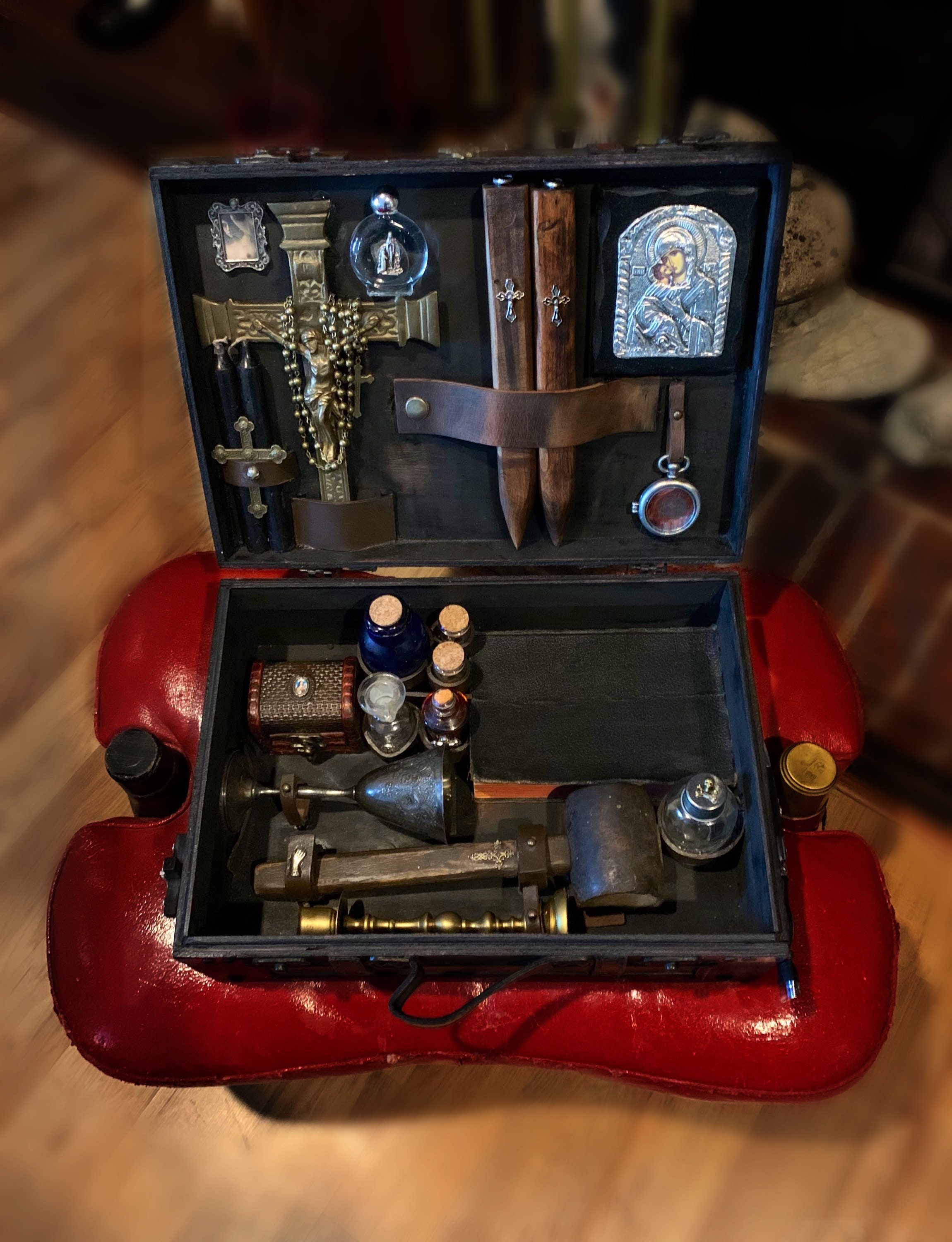 Vampire Hunting Kit 19th Century Vampire Hunter Kit Filled | Etsy