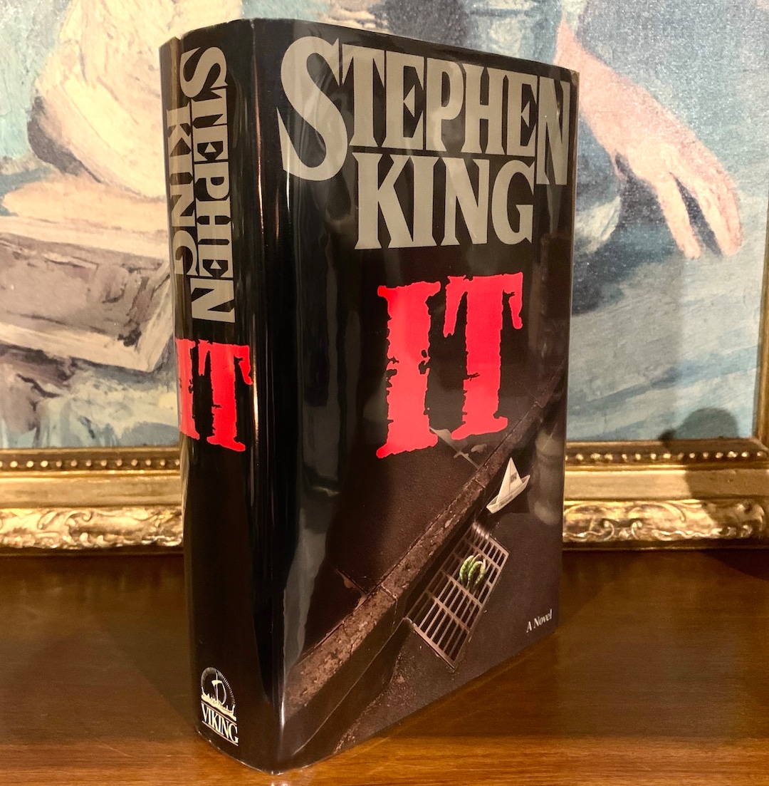 Stephen King - IT (1986) - First Edition - Vintage Horror Book - Etsy