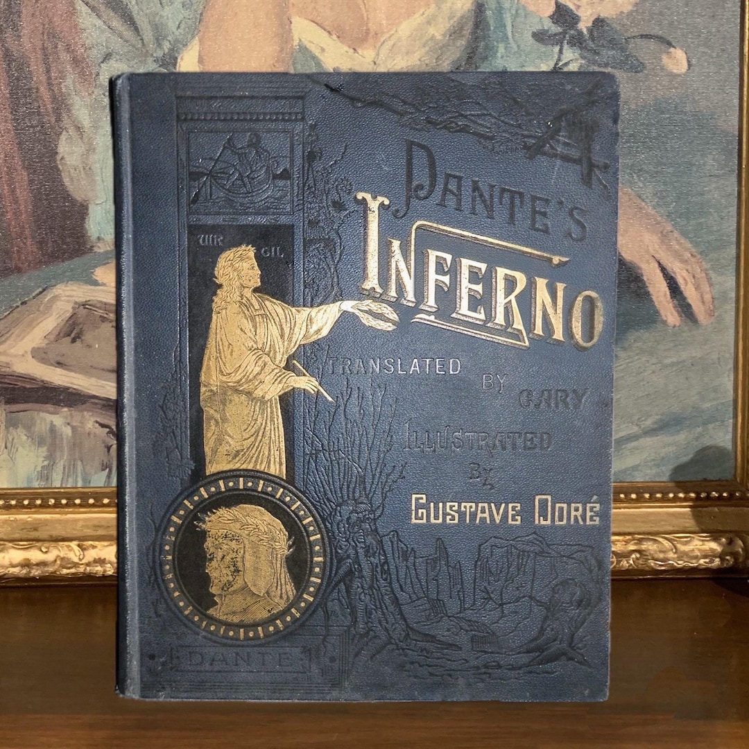 Dante’s Inferno (1885) - Illustrated by Gustave Dore - Large Antique ...