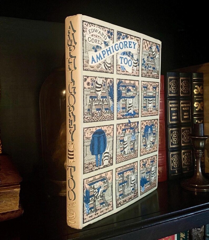 Edward Gorey - Amphigorey Too (1975) First Edition, Illustrated Vintage ...