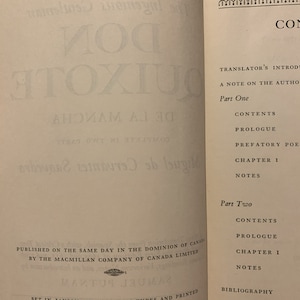 Don Quixote – Miguel De Cervantes (1949) – Collectible Vintage Book ...