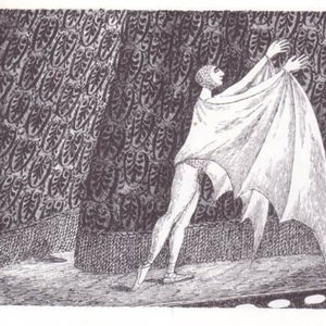 Edward Gorey the Gilded Bat (1979) - Illustrated Vintage Book - Etsy