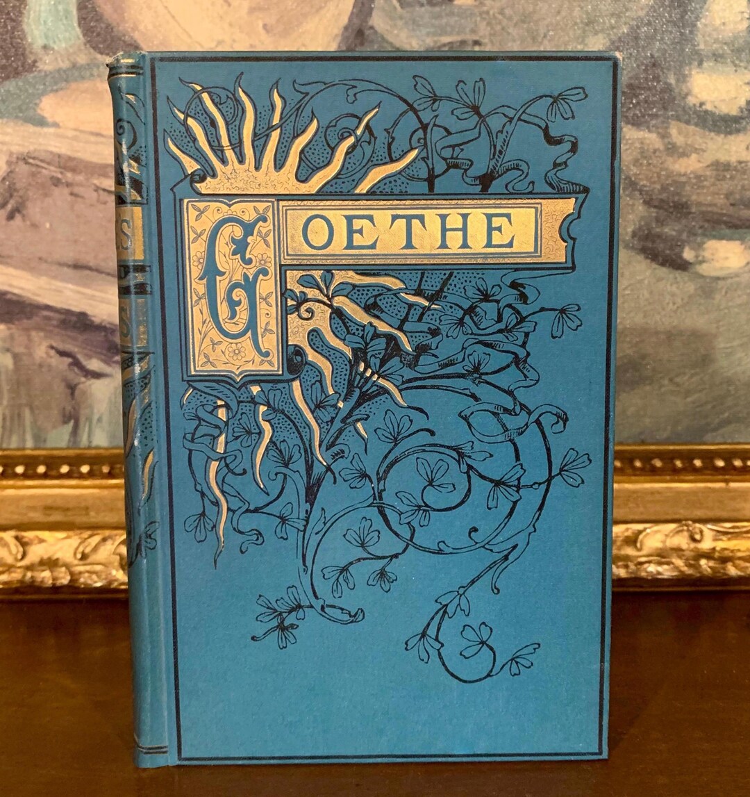 The Poems of Goethe (1882) - Illustrated, Rare Antique Book - Etsy
