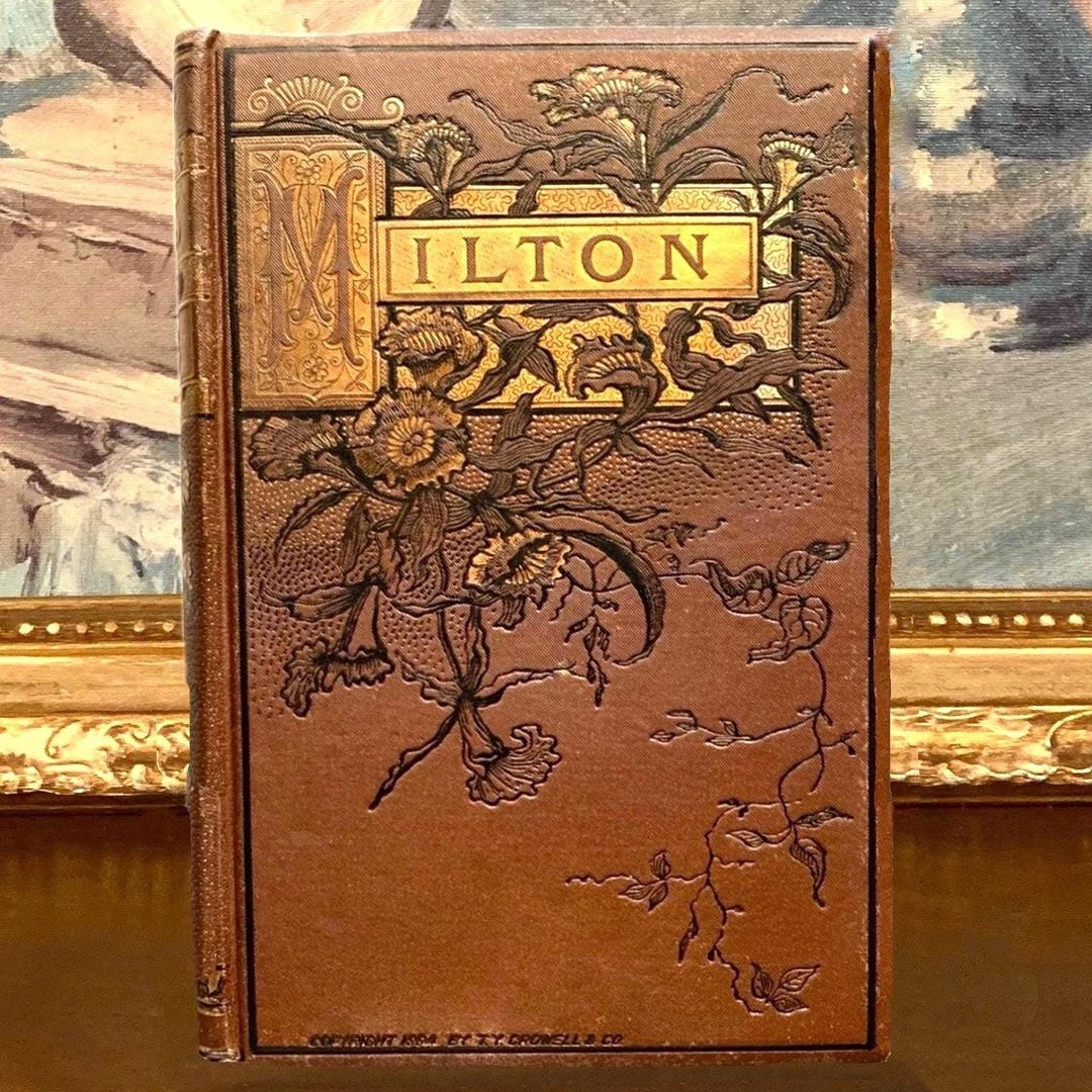 John Milton - Poetical Works (1884) - Paradise Lost - Illustrated ...