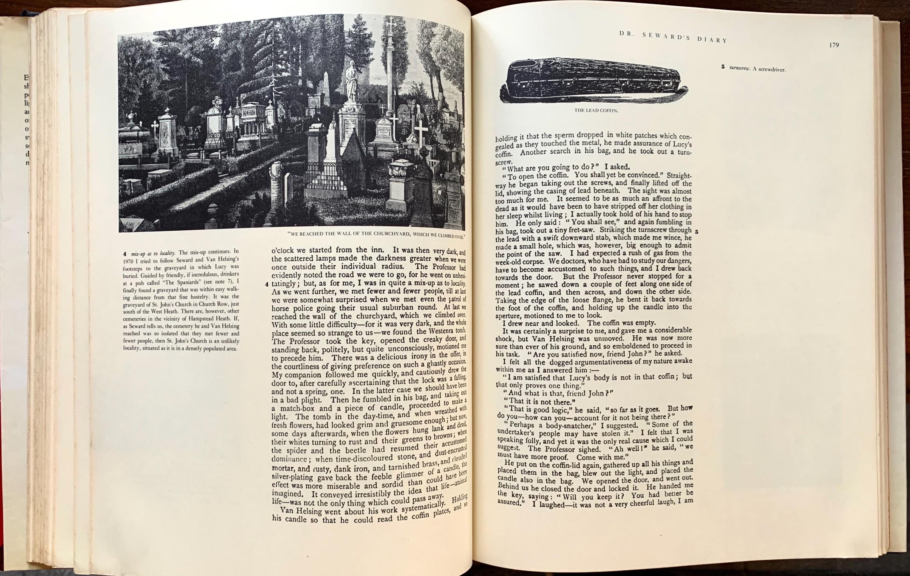Dracula – Bram Stoker (1975) – Annotated by Leonard Wolf – Illustrated ...