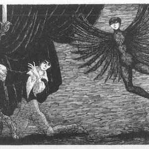 Edward Gorey the Gilded Bat (1979) - Illustrated Vintage Book - Etsy