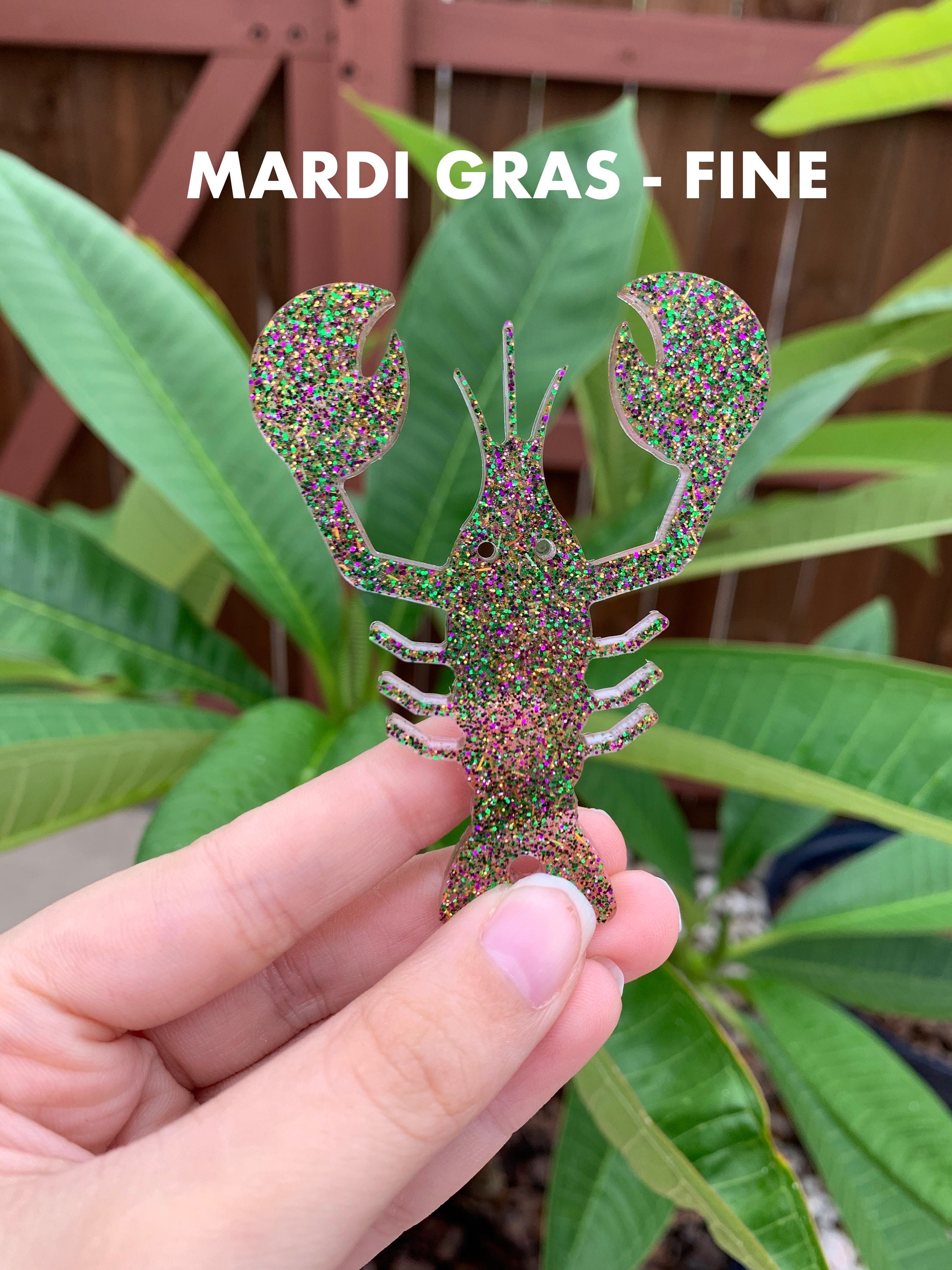 Crawfish Crawdad Mudbug Resin Keychain Keyring Key Fob Tag - Etsy