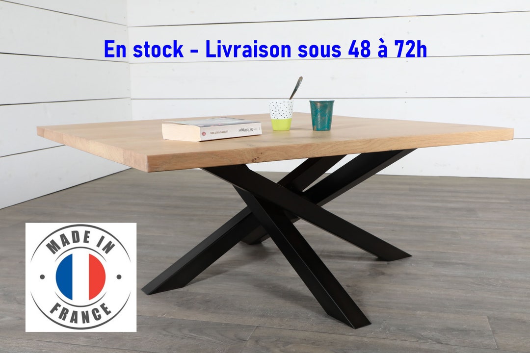 Mikado Crossed Coffee Table Leg Ref: Minikarré Made in France Spider ...