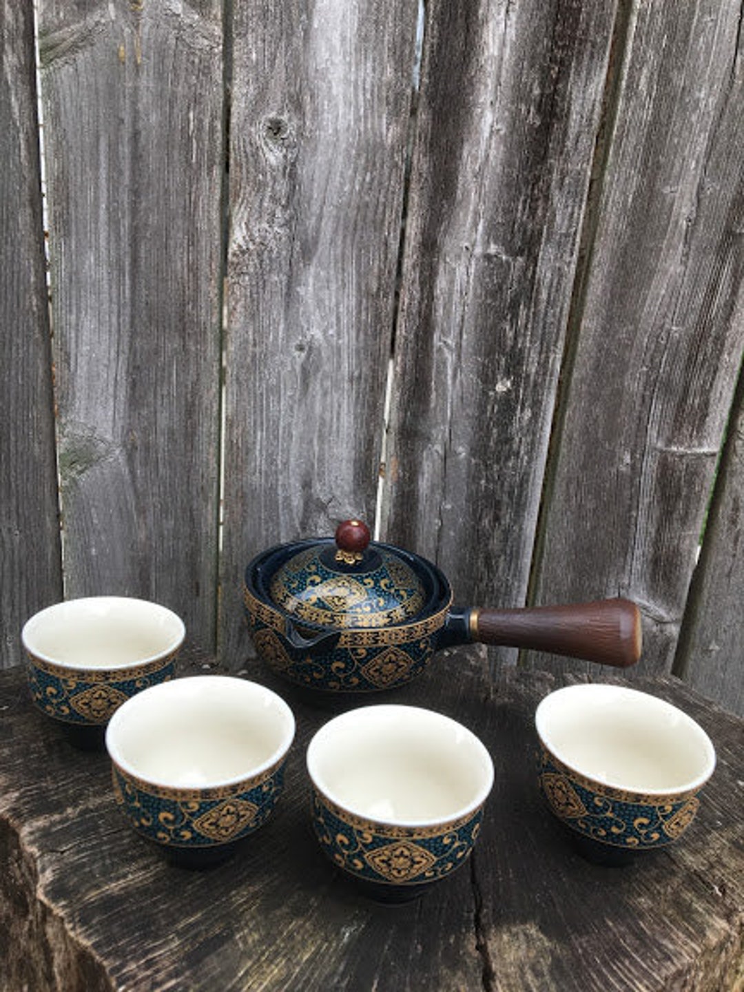 China Tea Gift Travel Teaset Chinese Kungfu Tea Ceremony Gaiwan Teapot ...