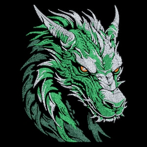 Dragon Embroidery - Etsy
