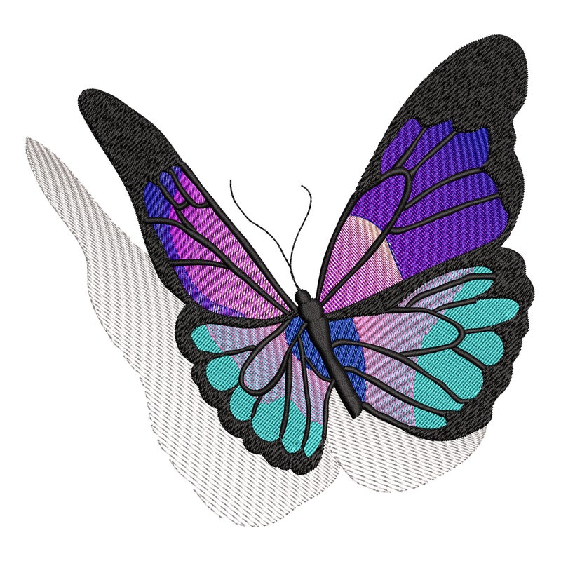 Butterfly Machine Embroidery Designs - Etsy