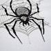 Realistic Gothic Spider Embroidery Designs Set - Lifelike Arachnid and ...