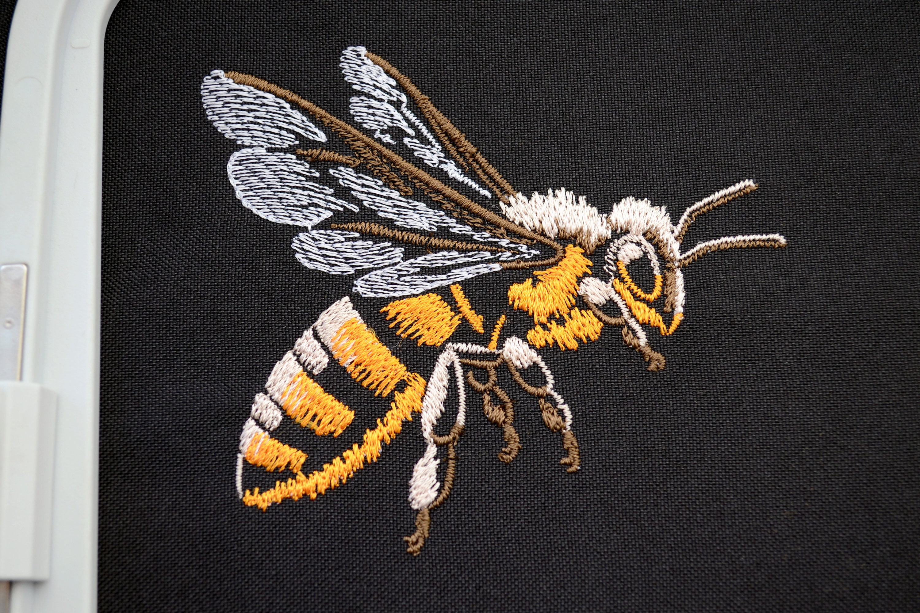Realistic Honeybee Embroidery Designs Bundle - Lifelike Bee Art on ...