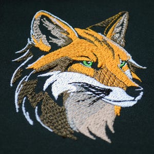 Fox Embroidery Designs Bundle, Realistic Elegant Woodland Animals for ...