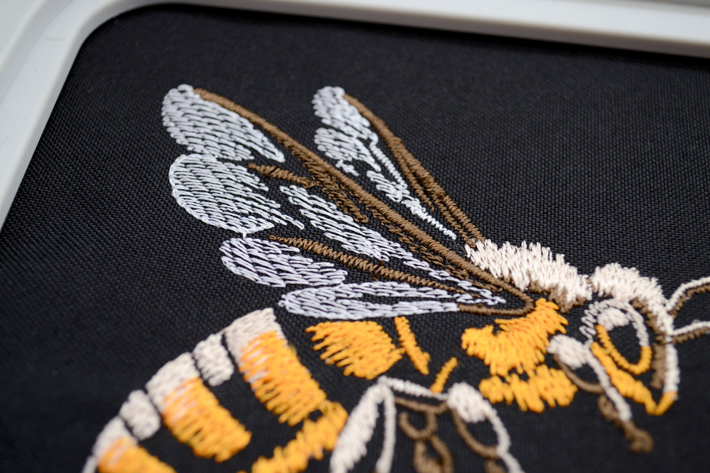 Realistic Honeybee Embroidery Designs Bundle - Lifelike Bee Art on ...