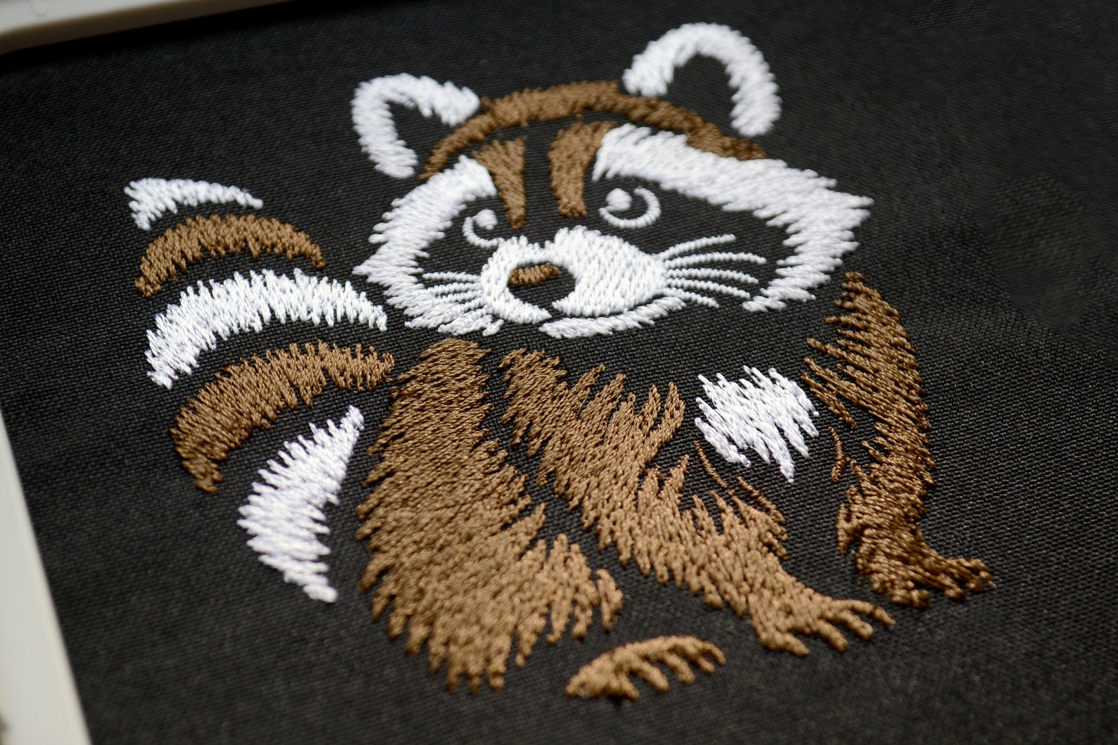 Charming Raccoon Quartet Embroidery Designs Bundle - Cute Night Forest ...