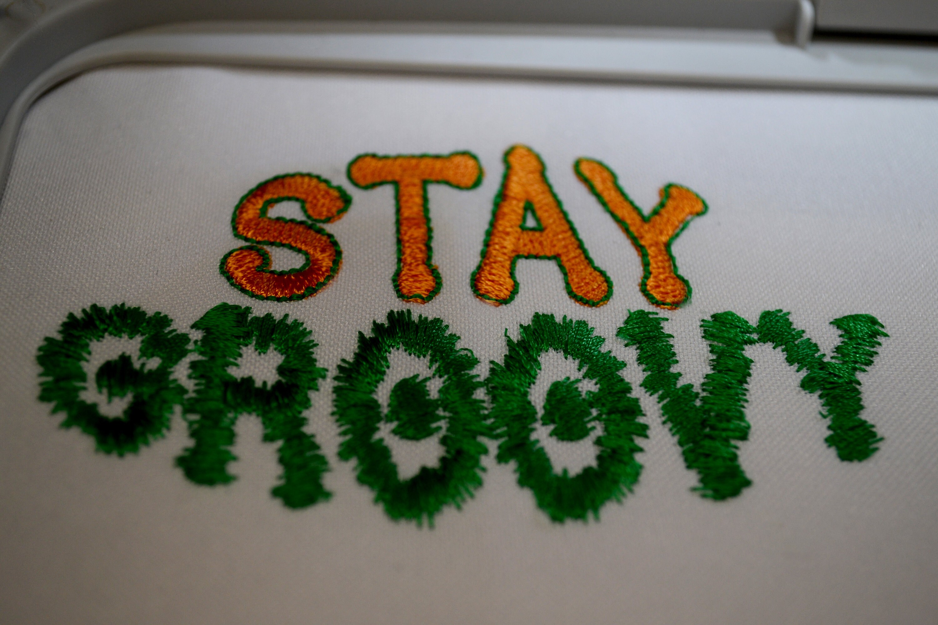 Stay Groovy Embroidery Design Fun Music Font Retro Hippie | Etsy